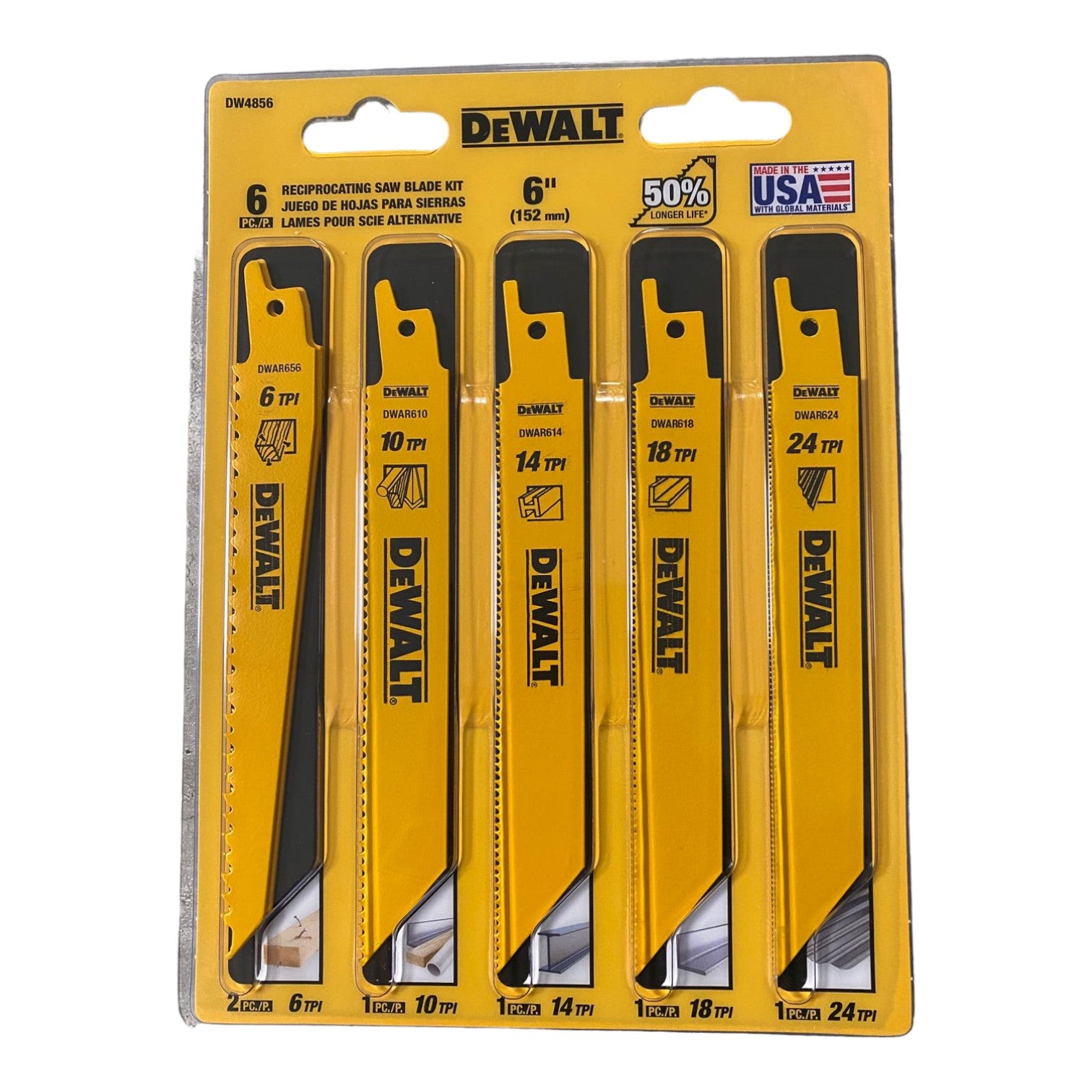 Juego de seguetas para sierra sable 6pzas – altamateriales